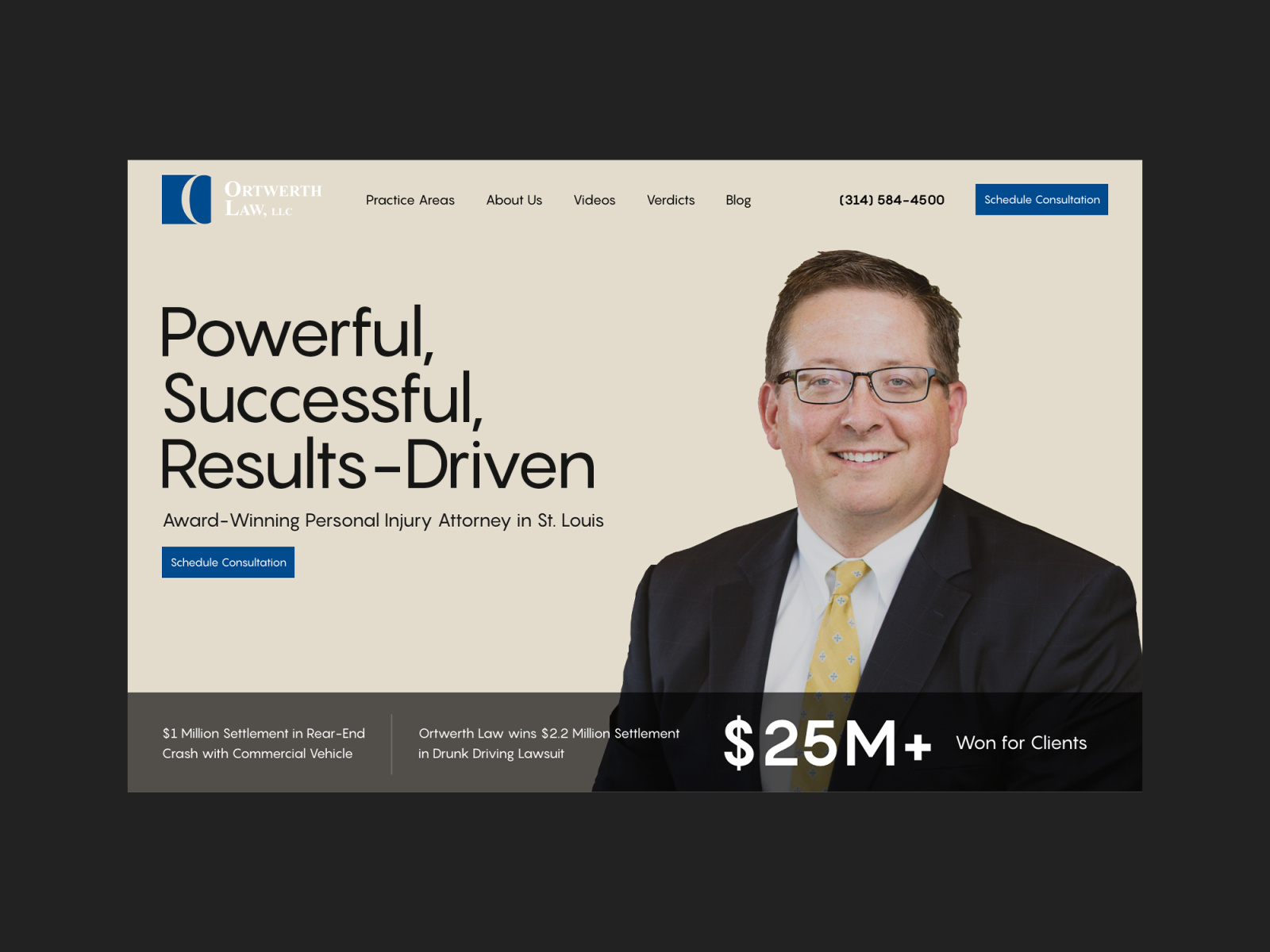 Law Firm Web Design by Matt McKenna for DELT on Dribbble