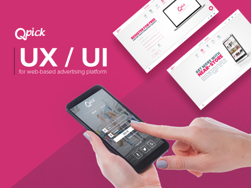 UX/UI design for web-based advertising platform by Shimbov on Dribbble