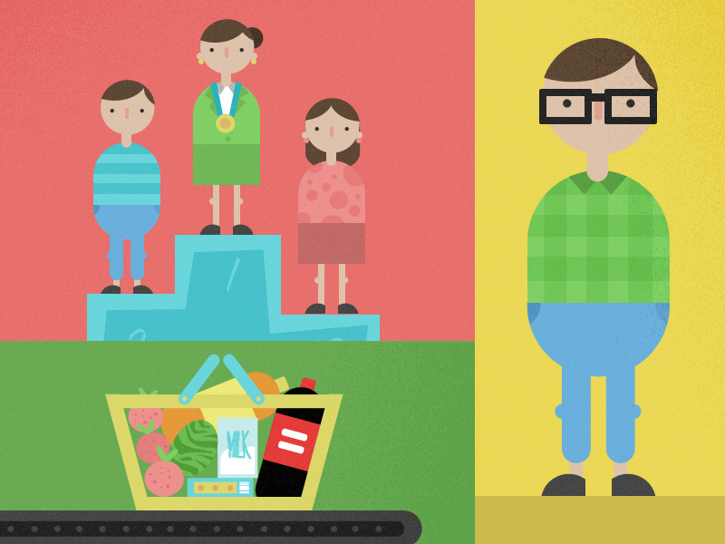 Characters Infographics by Isabel Sousa on Dribbble