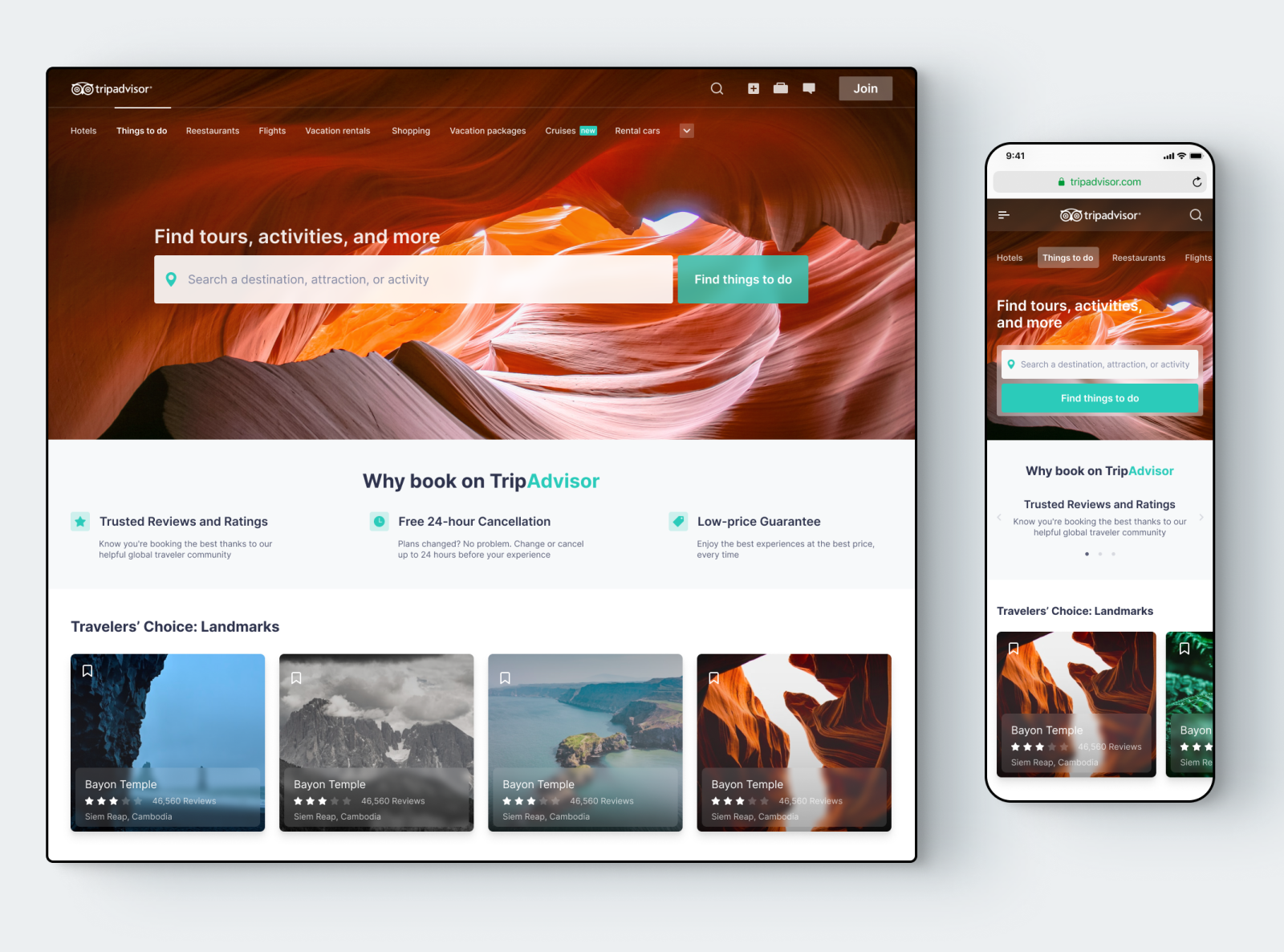 Tripadvisor by Alex on Dribbble