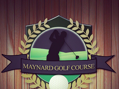Maynard Golf Course Logo by Jess Magdefrau on Dribbble