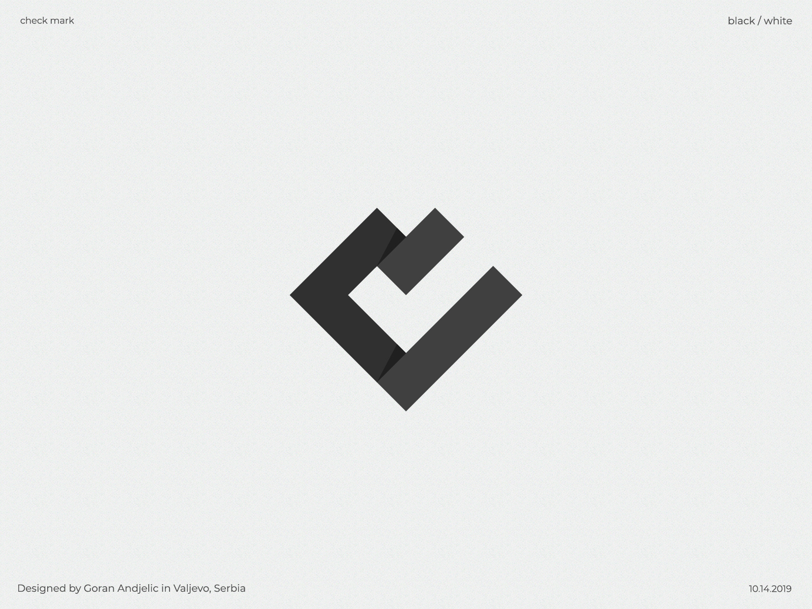 check mark by Goran Andjelic on Dribbble