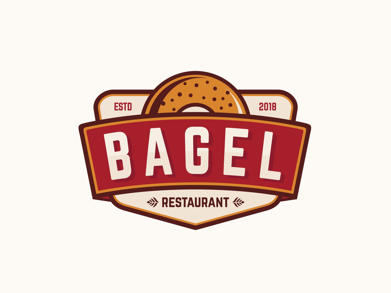 Bagel Logo Concept by Wahyu _ T on Dribbble
