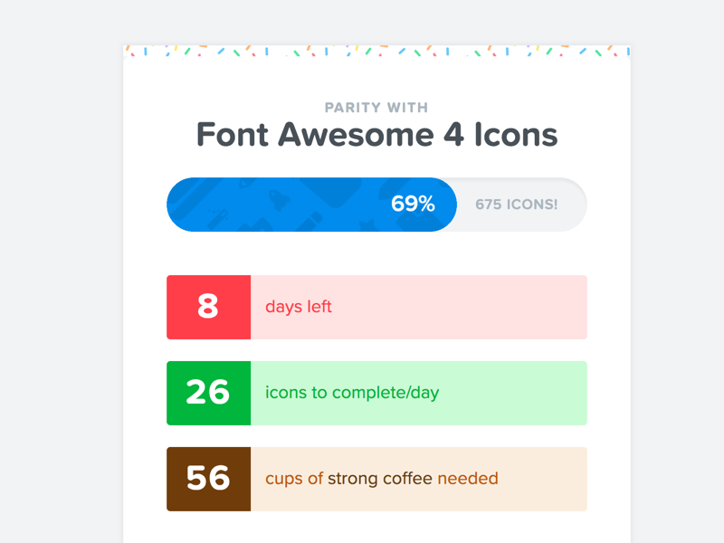 Font Awesome 5's Almost Alive! by Brian Talbot for Font Awesome on Dribbble