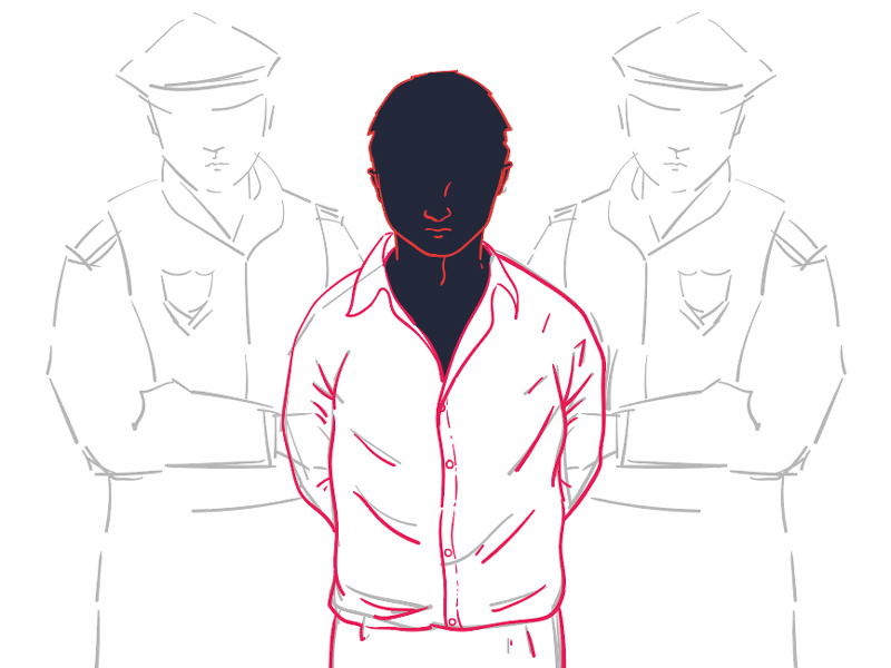 Arrest Sketch by Xi Lin on Dribbble