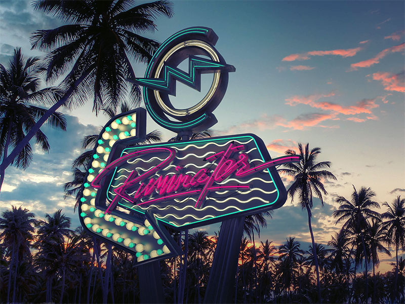 City of Neon - Ruminator by Luke Wengles James on Dribbble