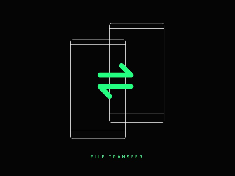 File transfer by R adithya viknesh on Dribbble