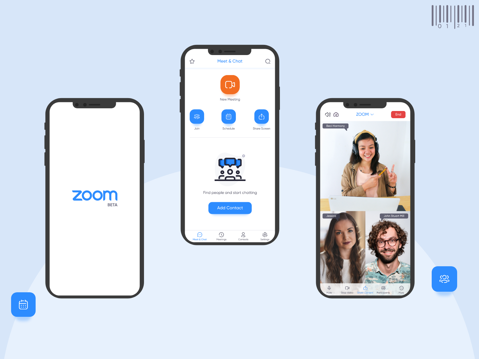 Zoom Redesign by Chandravadan Tandel on Dribbble