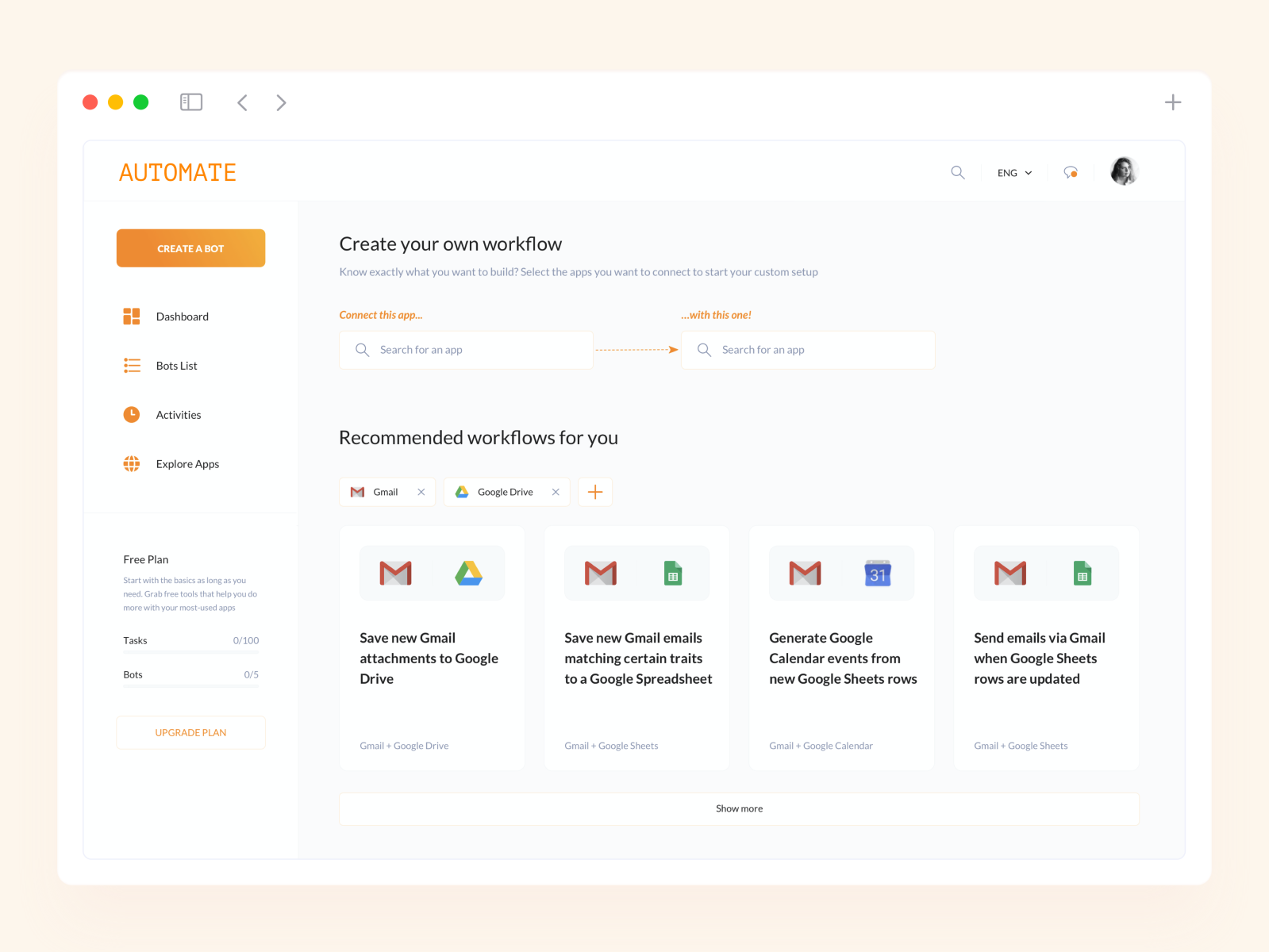 Dashboard. Back office (automation system) by Igor Kaufman on Dribbble