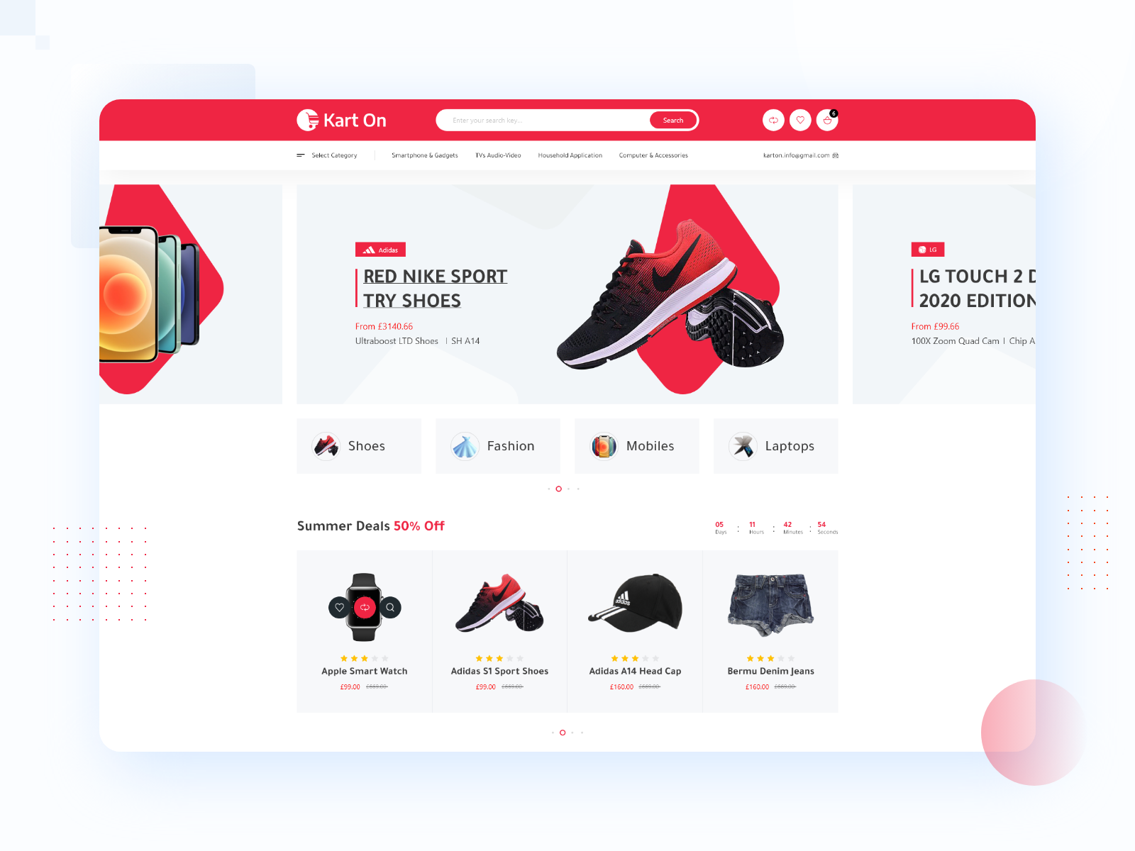 Singlevendor or Multivendor E-Commerce UI Design by ThemeLooks Ltd. on ...
