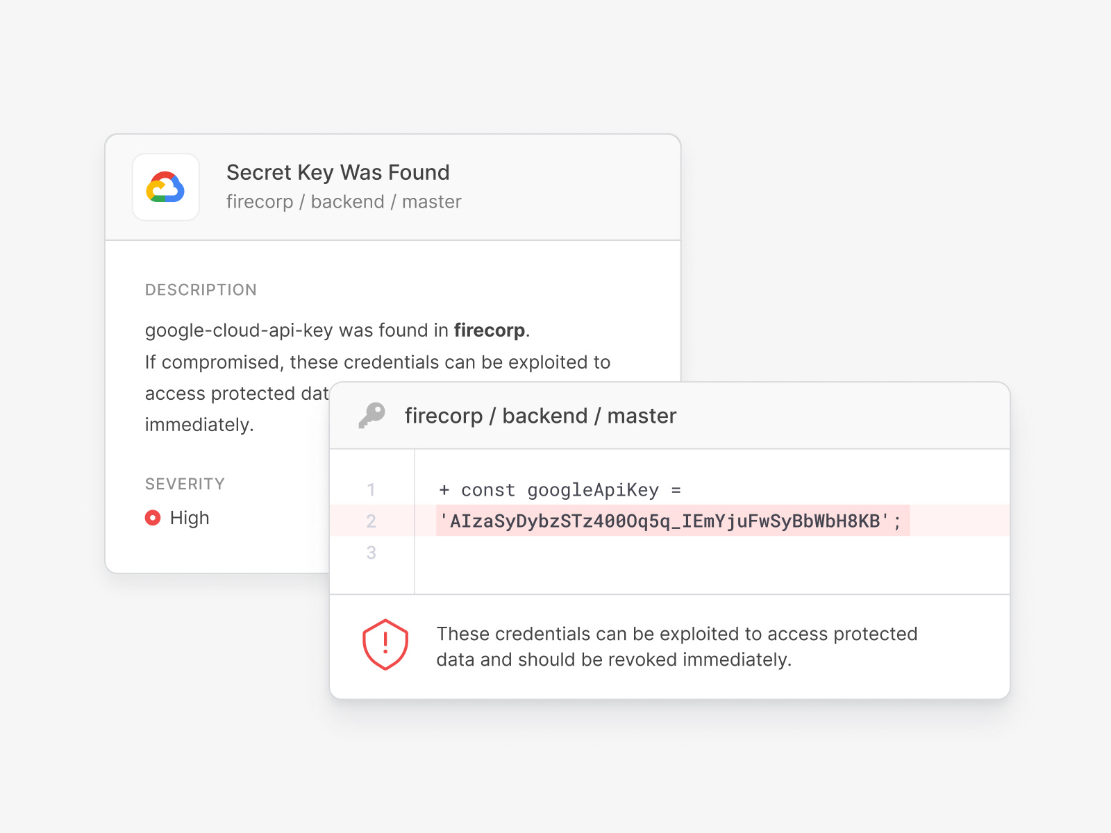 UI Component | Security Alert Cards by Moty Weiss on Dribbble