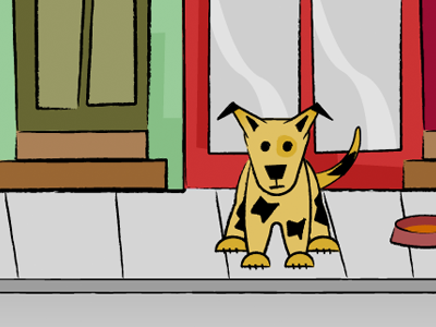 Dog by Kirstin on Dribbble
