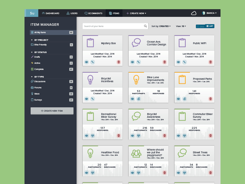 Dashboard by Jasmine Friedrich on Dribbble