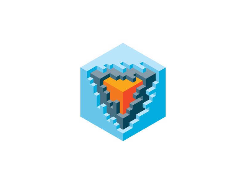 Core Cube Logo by Ortega Graphics on Dribbble
