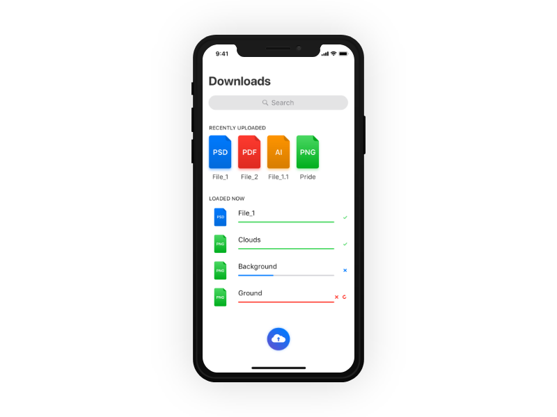 File Upload — 031 #dailyui by Vadim Zaitsev on Dribbble File Upload — 031 #dailyui by Vadim Zaitsev on Dribbble