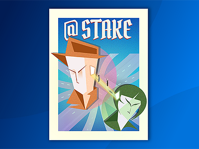 @Stake Poster by Sandeep Bedadala on Dribbble