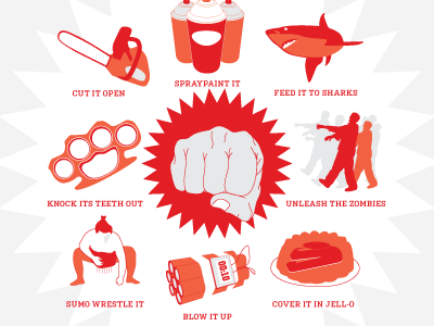 Ways to Destroy Things by Sharon Brener on Dribbble