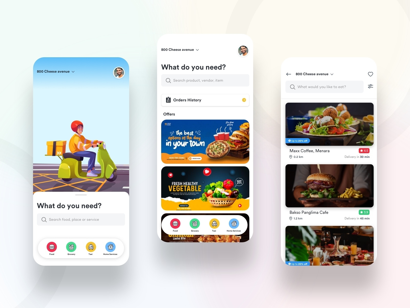 Gojek Clone Design by Natish on Dribbble
