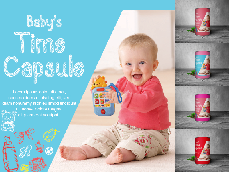 Baby Capsule Ad by Hazem Amr on Dribbble