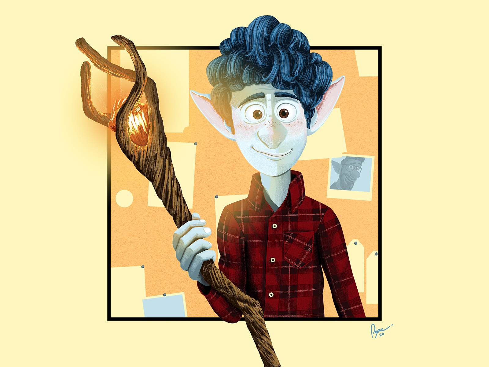 Pixar Onward by Derek Payne on Dribbble