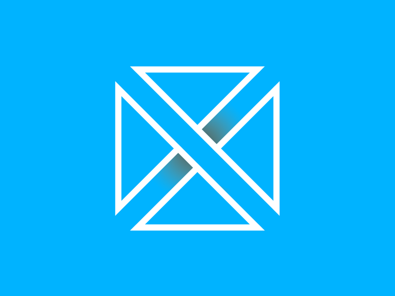 2d Negative Space Square by WLKRTV on Dribbble