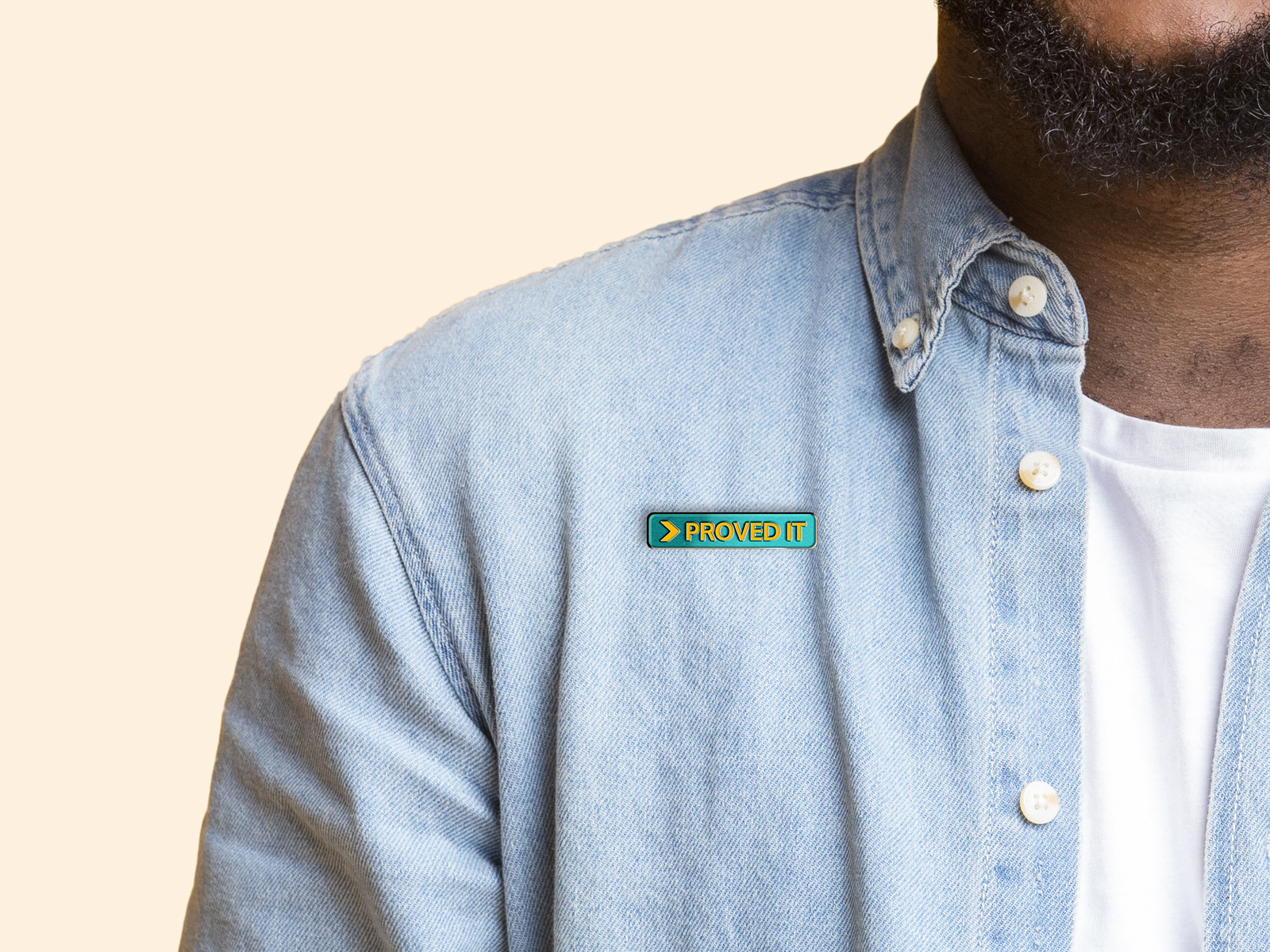 RITTech campaign - Don't just say it, prove it. Badge by Callum Crane ...