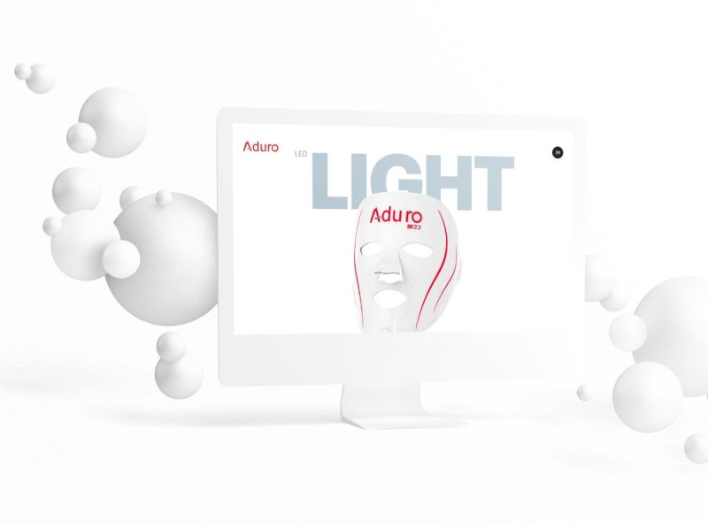 Aduro LED light mask by Carlos Lastres on Dribbble