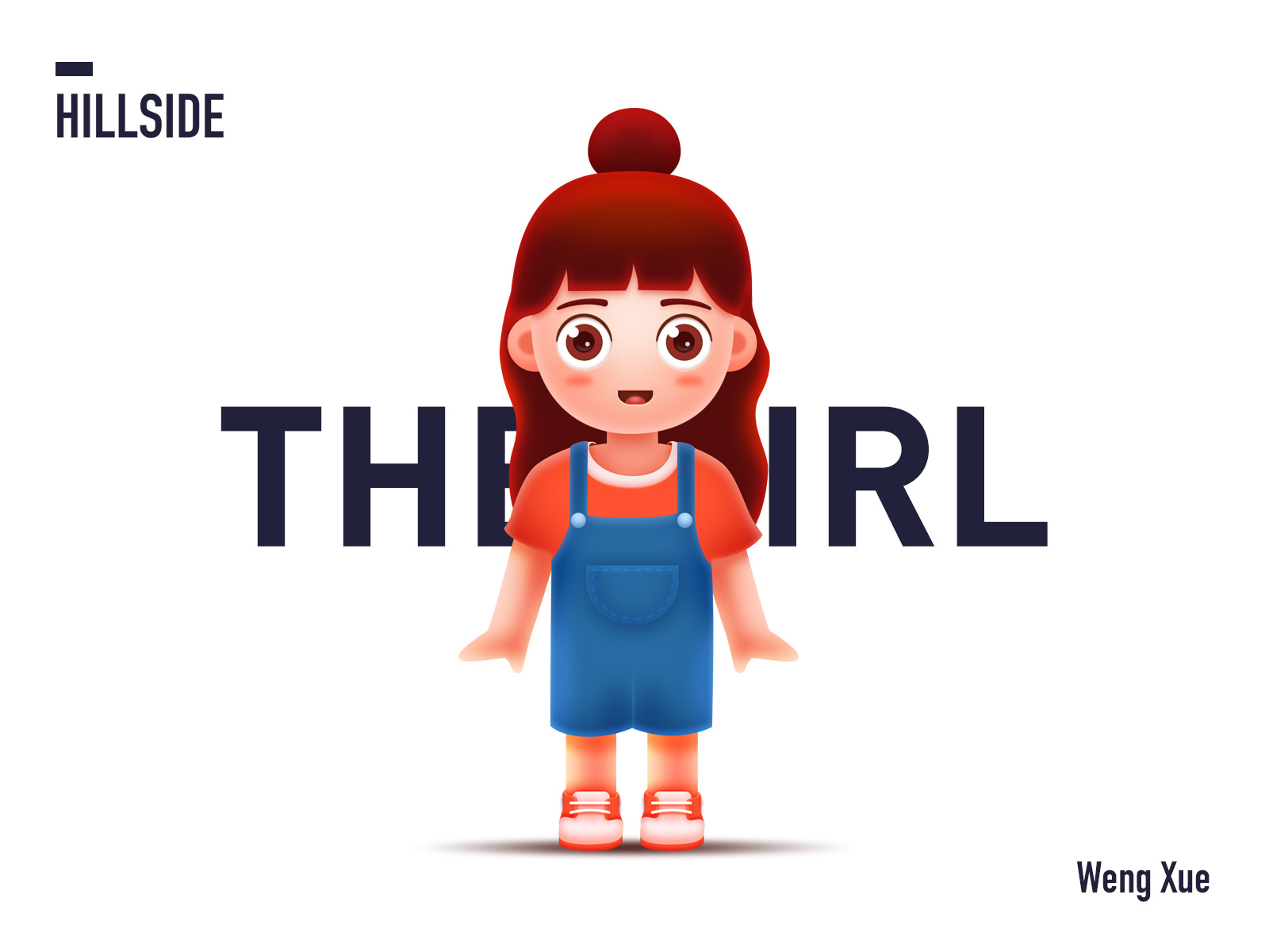 the girl by lisa on Dribbble
