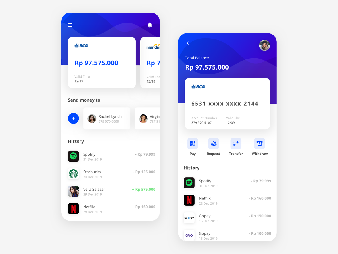 Dribbble - finance_app_v01.png by Muhammad Ihsan