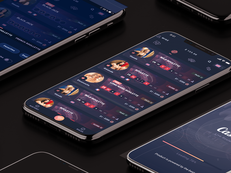 Live dealers lobby by Albert Kay on Dribbble