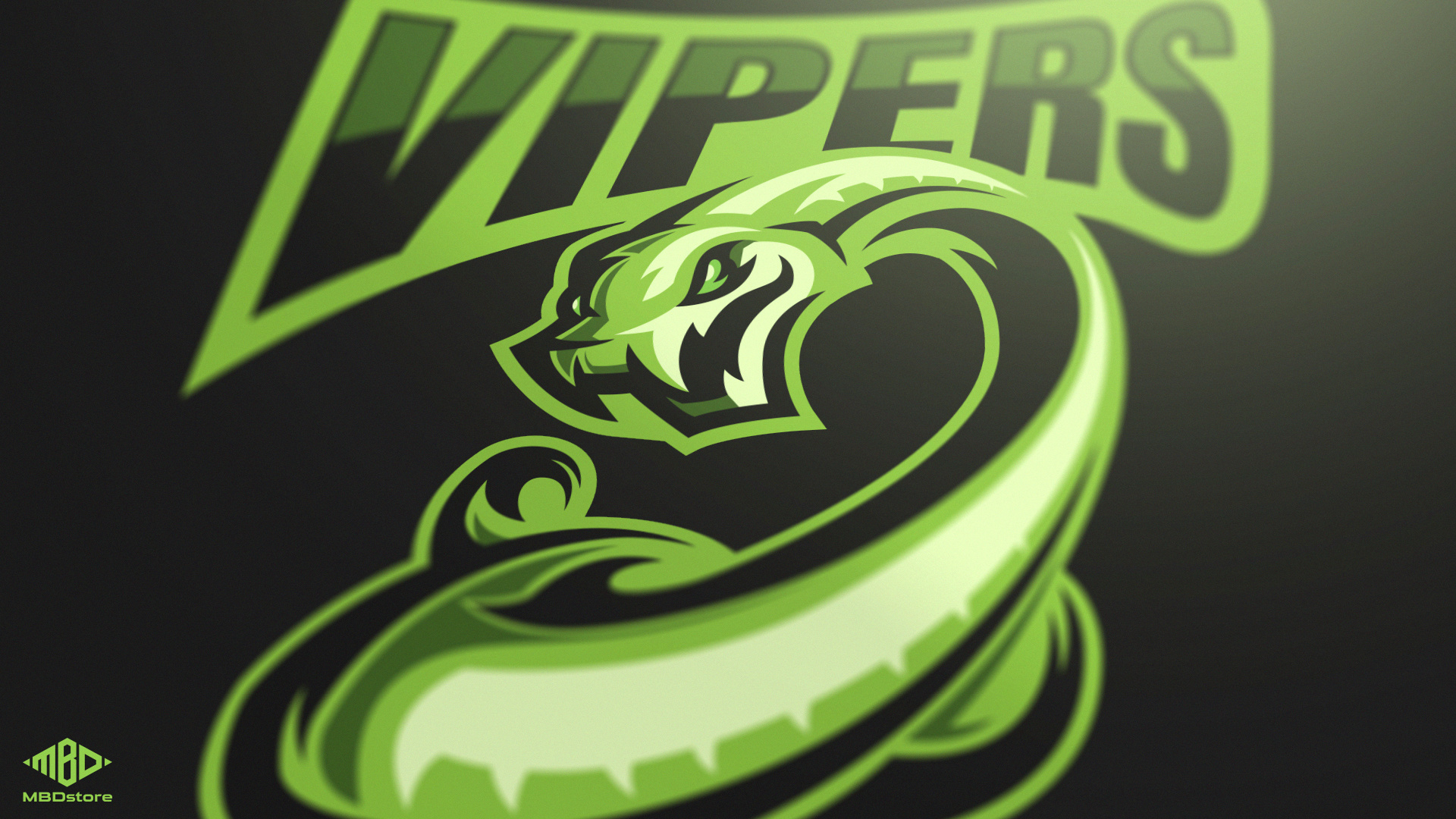 Vipers Mascot logo (SOLD) by Marko Berovic on Dribbble