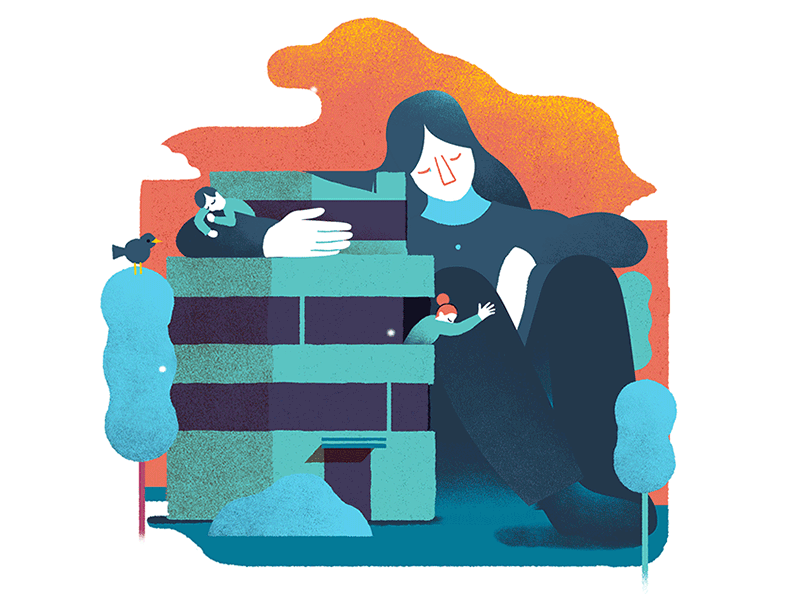 on loosing your job by Rafael Varona on Dribbble
