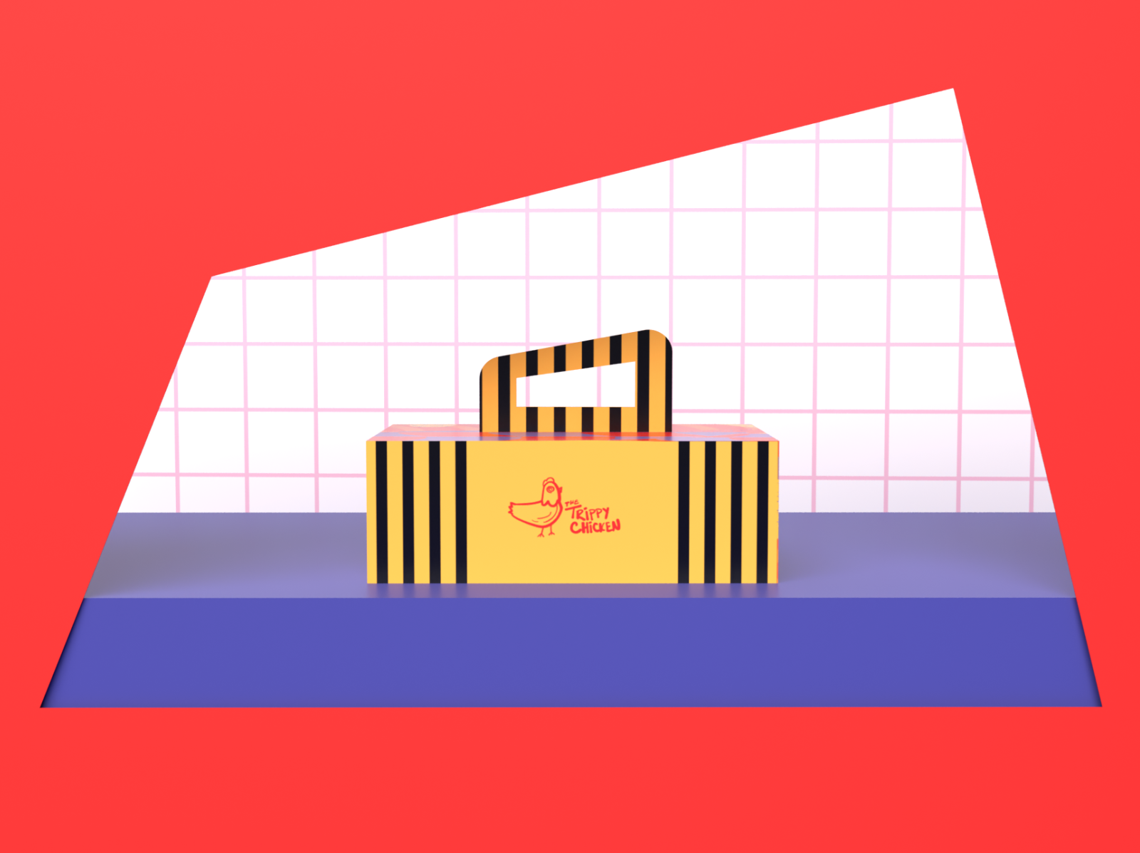 The Trippy Chicken - Packaging by Olivia Allison on Dribbble