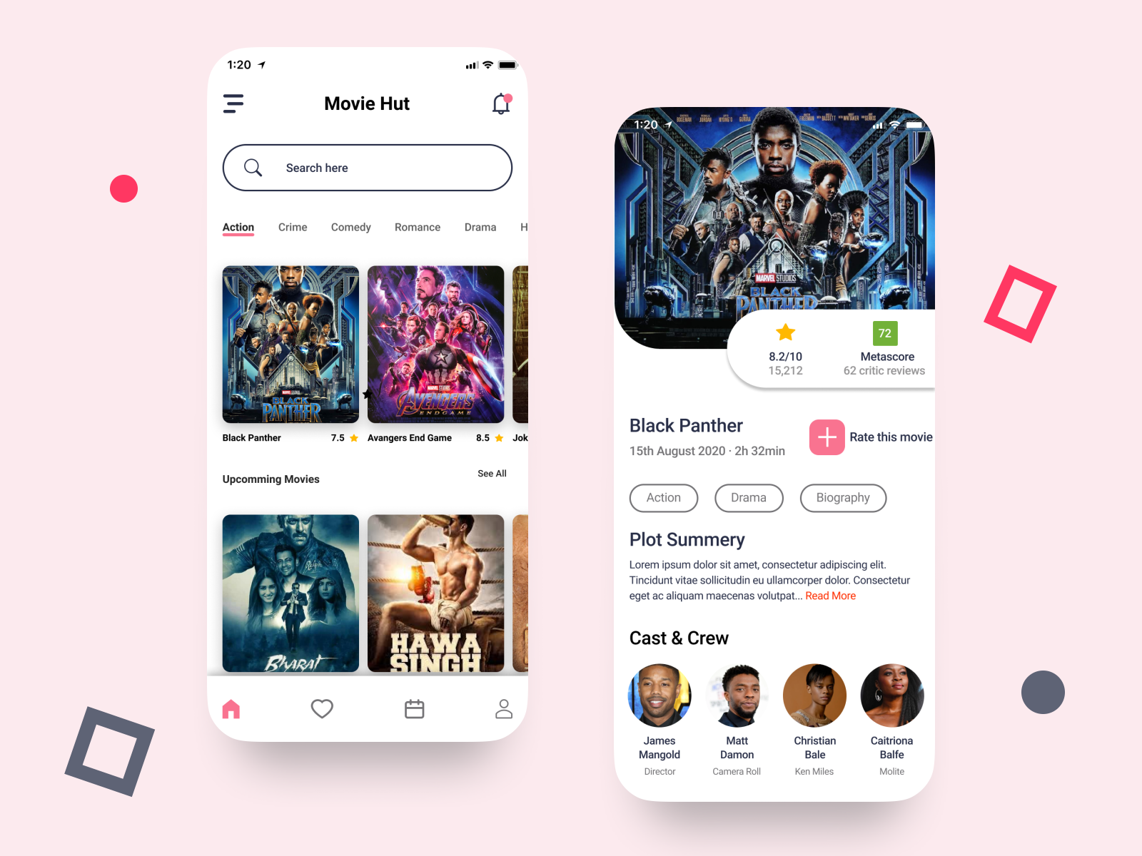 Movie Review App Concept by Rafid Reza Nabil on Dribbble