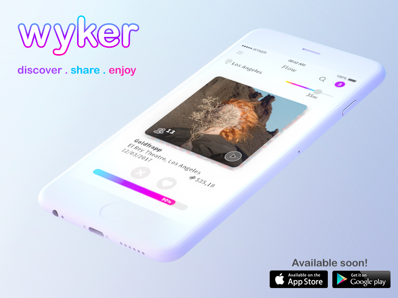 🔊 WYKER - A mobile app for the recommendation of musical events by ...