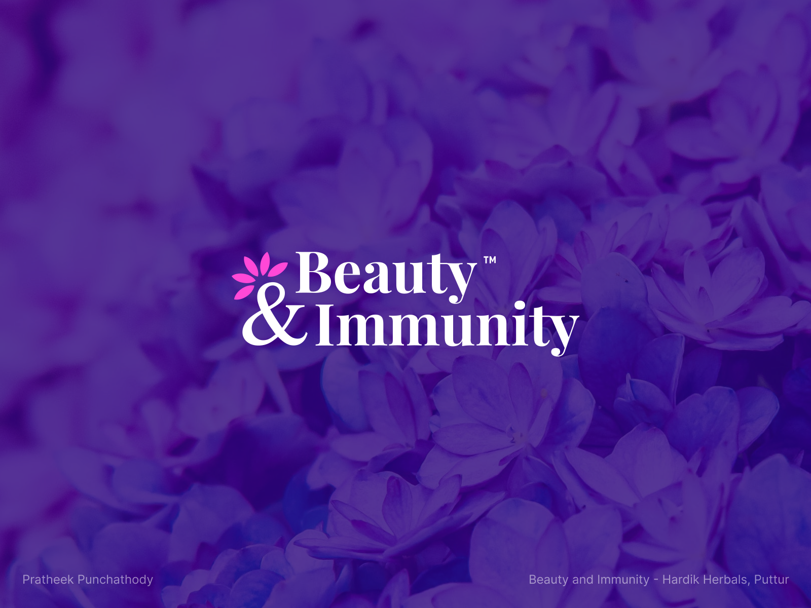 Beauty & Immunity - Logo Design by Pratheek Punchathody on Dribbble