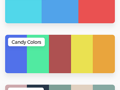 Color Buddy - Palette Manager for iOS by Max McKinney on Dribbble