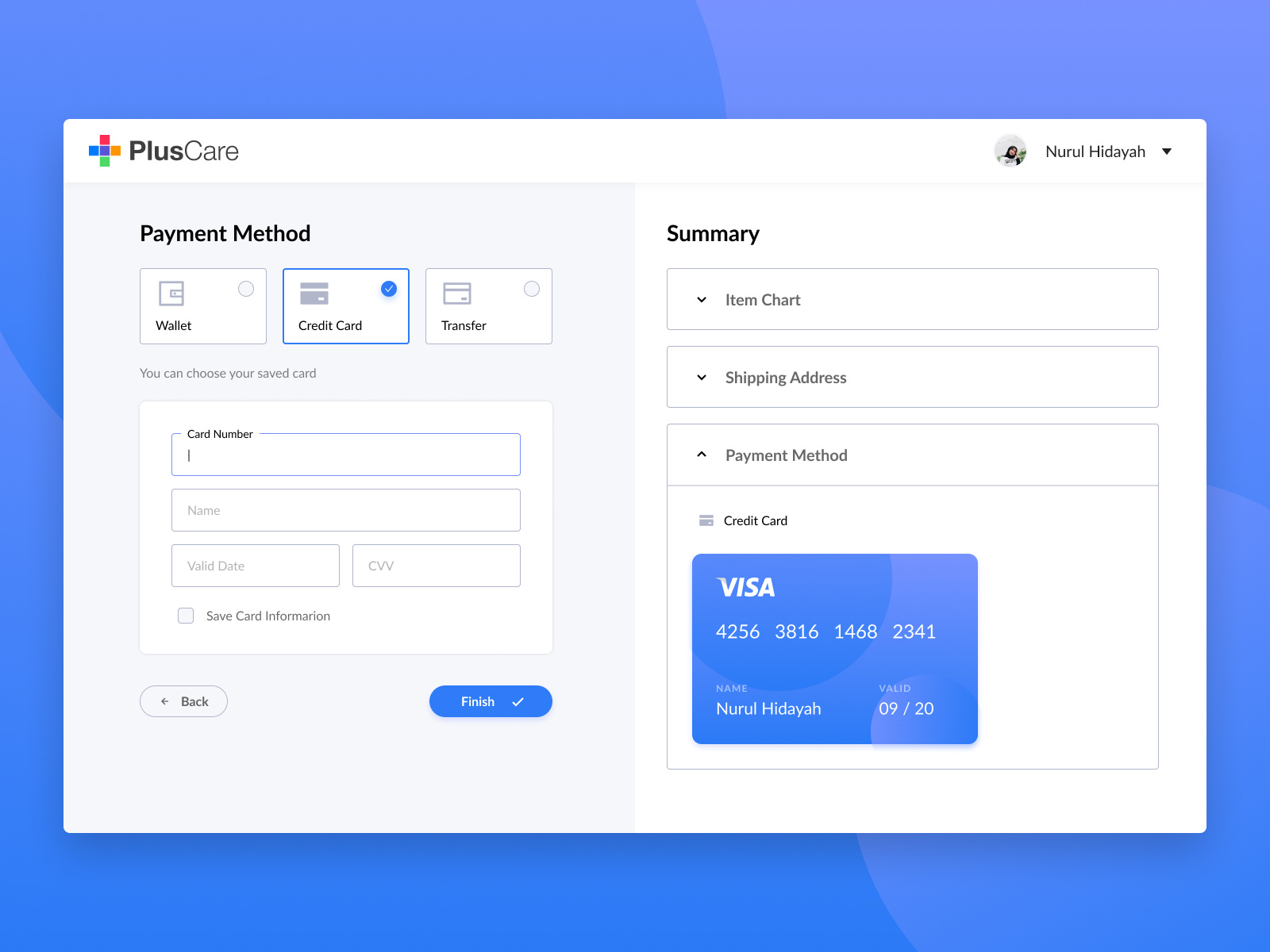 Daily UI - Checkout Page by Arif Rahman on Dribbble
