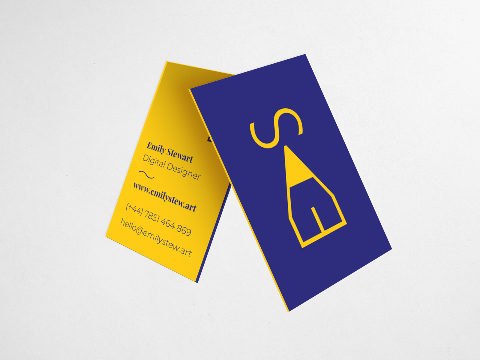 EAS | business card by Emily Stewart on Dribbble