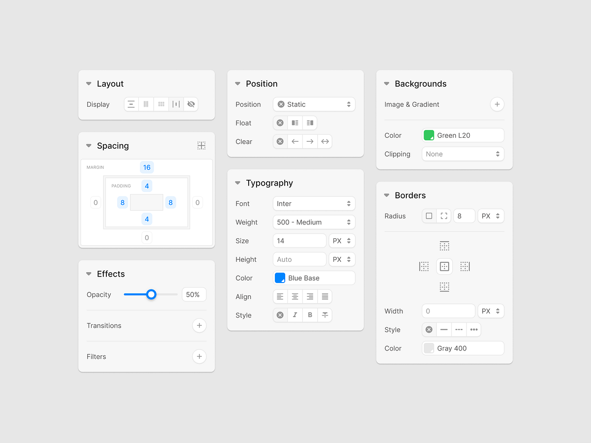 Editor UI Elements by Pixsellz on Dribbble
