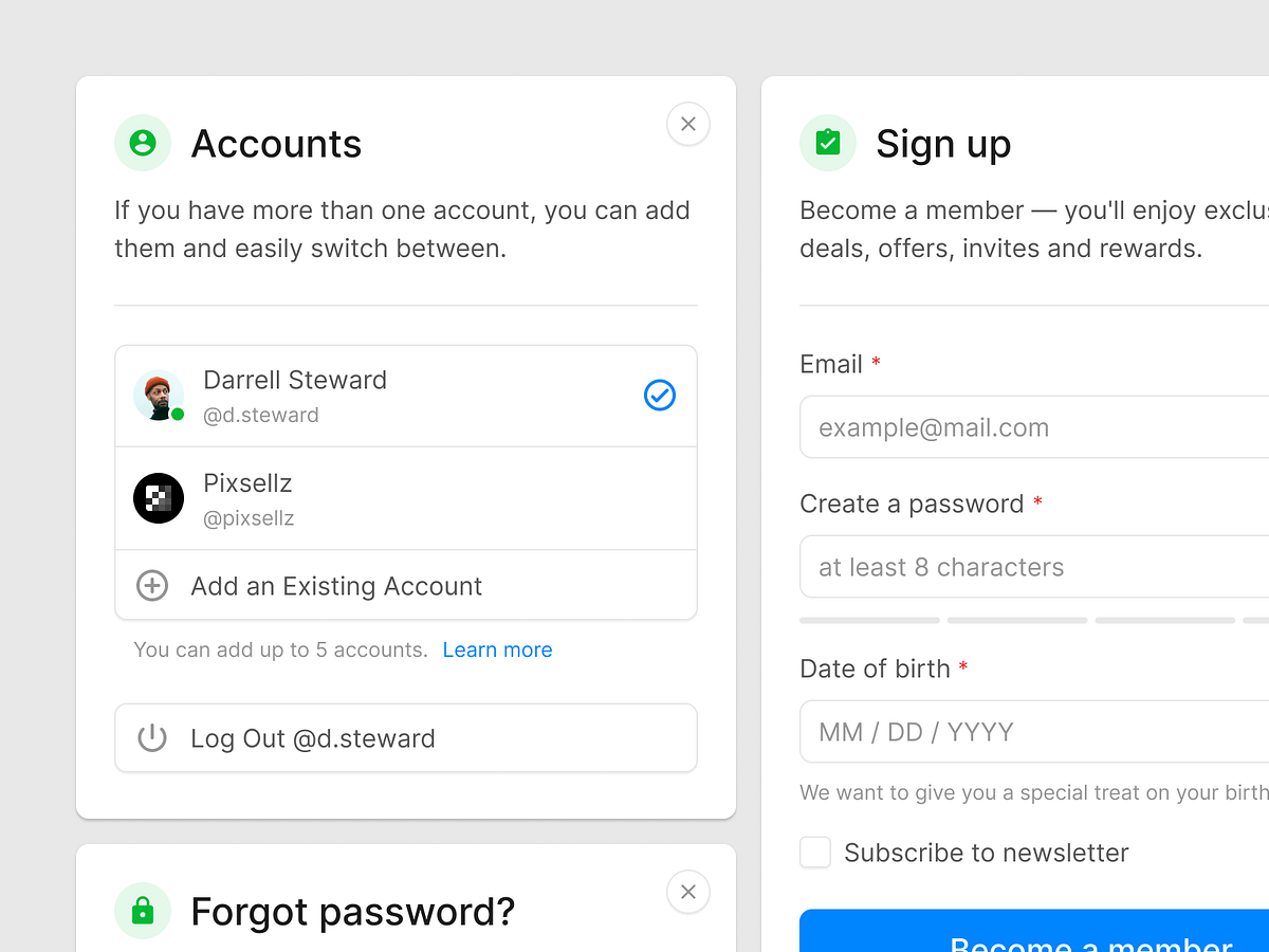 Login designs, themes, templates and downloadable graphic elements on ...