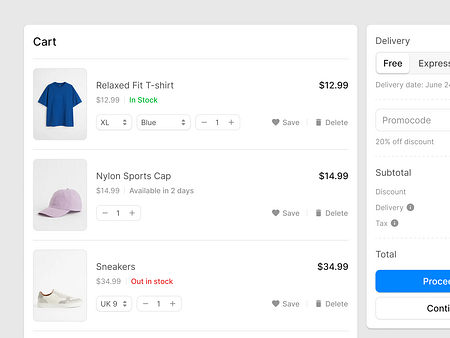 Shopping Cart by Pixsellz on Dribbble
