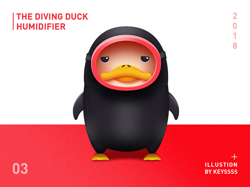 The Diving Duck Humidifier by keyssss on Dribbble