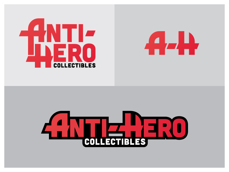 Anti Hero Collectibles Logo by Dustin Kent on Dribbble