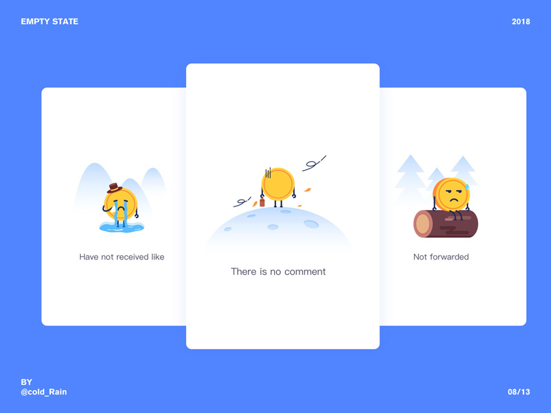 Empty state by Rain_Vision on Dribbble