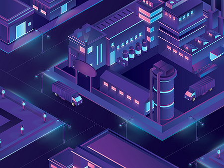 Isometric Factory designs, themes, templates and downloadable graphic ...