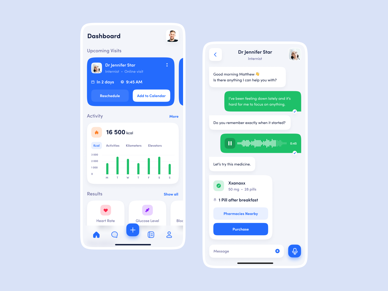 Healthcare Companion App by Mateusz Augustynowicz for EL Passion on ...