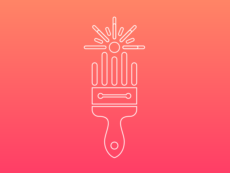 sun brush by Alya Femile on Dribbble