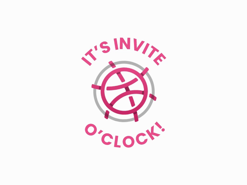 Dribbble Invitation - Clock by William on Dribbble