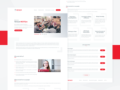 Verisure NEXTGen - Landing Page by Luis Paico on Dribbble